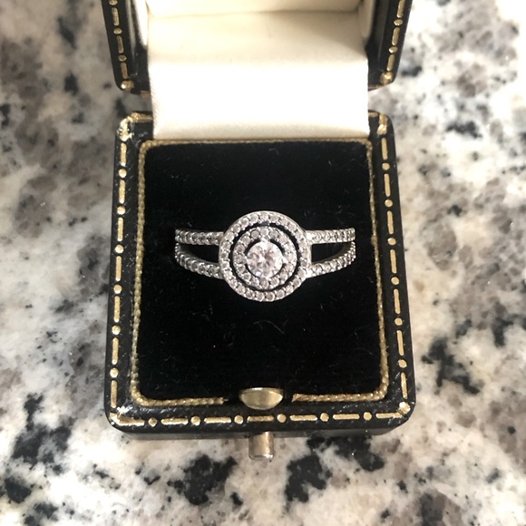Pandora | Jewelry | Authentic Pandora Sterling Sliver Ring | Poshmark